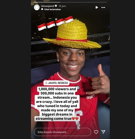 Kalahkan Malaysia Live Streaming Ishowspeed Di Indonesia Raih