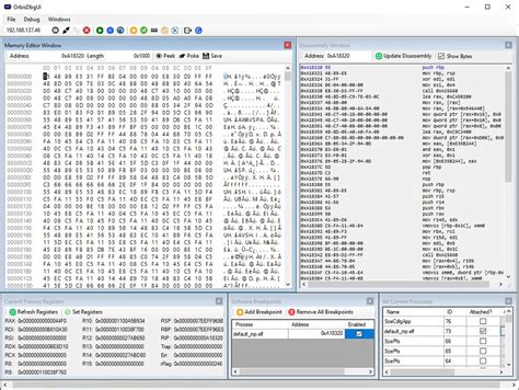 OrbisDbg OrbisDbgUI PS4 Payload Code Library By Skiffaw Matrix PSXHAX PSXHACKS