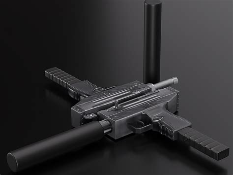 Second Life Marketplace Atics Mini Uzi