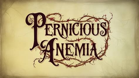 Pernicious Anemia Causes Symptoms Diagnosis And Treatments