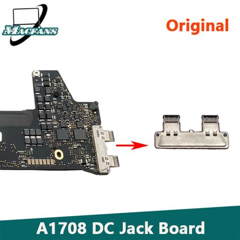 Original Tested A1708 Dc Jack Power Connector Pro Retina 13 A1708 Usb Type C Supply Board