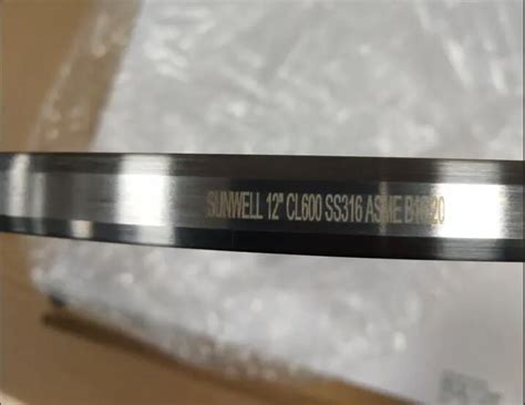 Asme B1620 Rtj Gasket Octagonal Ss 316 R57 12 In Cl600 Landee