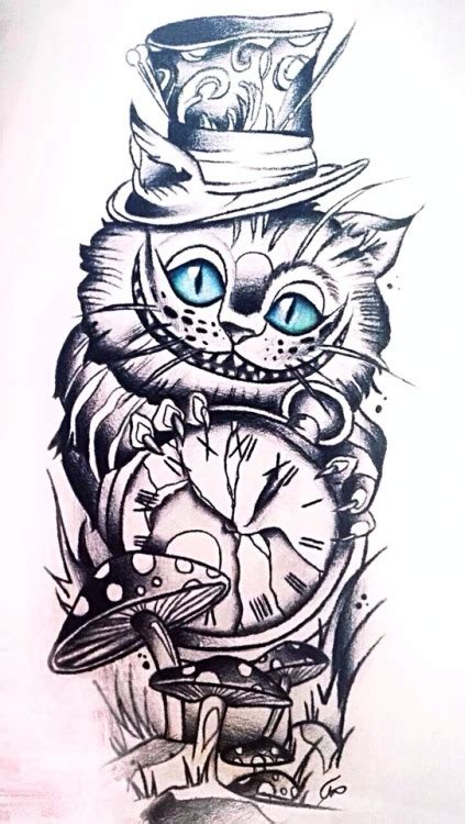 How To Draw Alice In Wonderland Cat Finally Here Is A Tutorial On How