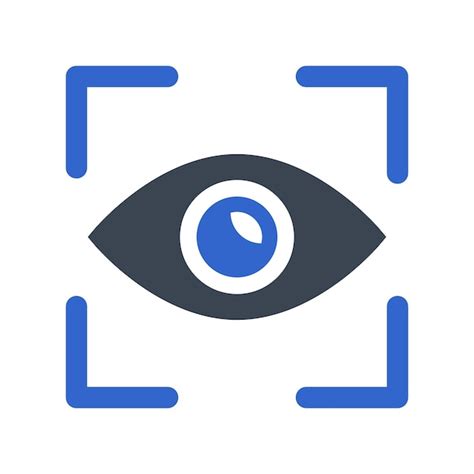 Premium Vector Eye Scanning Icon