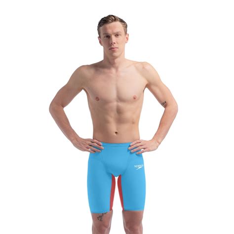 Speedo Fastskin Lzr Pure Valor 20 Jammer Bluered Ness Swimwear
