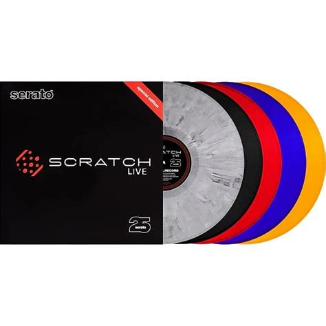 Serato Serato Scratch Live Control Control Vinyl 25th Reverb