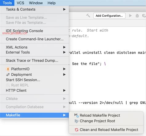 Clion教程 Makefile项目