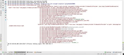 Android Unable To Get Provider Provider Com Google Firebase Provider FirebaseInitProvider