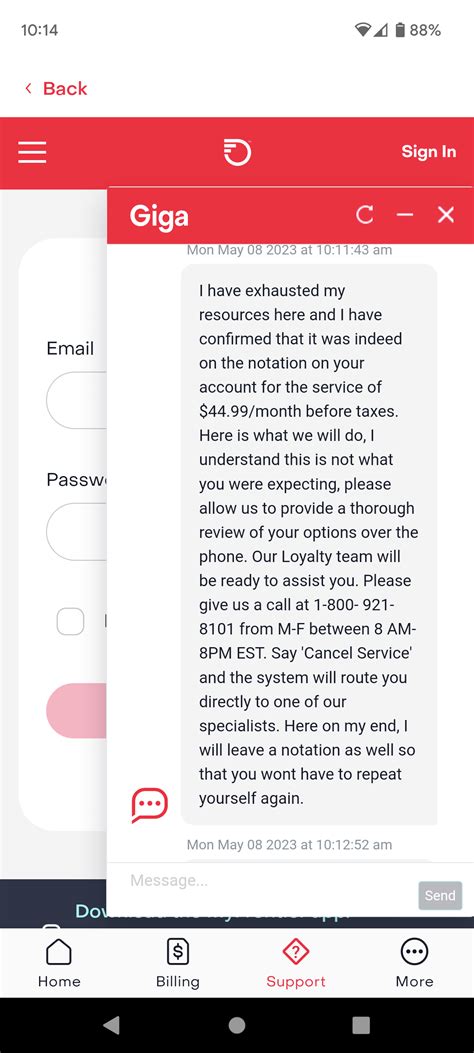 Customer Support Not Honoring Price I Was Told Rfrontierfios
