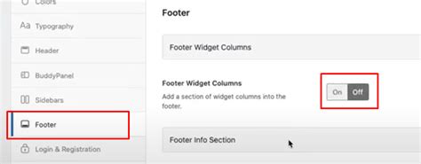 Changing The Footer Style Knowledge Base BuddyBoss Resources