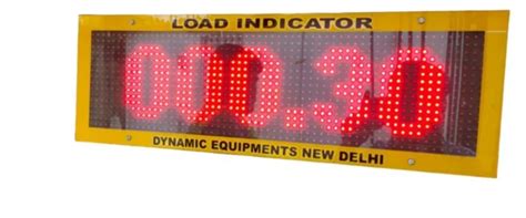 Big LED Display Available For All Types Of Crane Dynamic Equipments