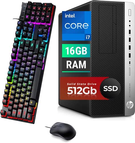 Amazon Com Hp Elitedesk G Sff Business Desktop Pc Core I T Up To Ghz Gb Ddr