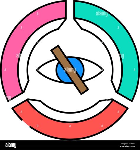 Color Accessibility Ux Ui Design Icon Color Illustration Stock Vector Image And Art Alamy