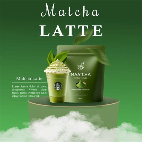 Sarishma Kumal On Linkedin Creating Social Media Post Design For Matcha Latte
