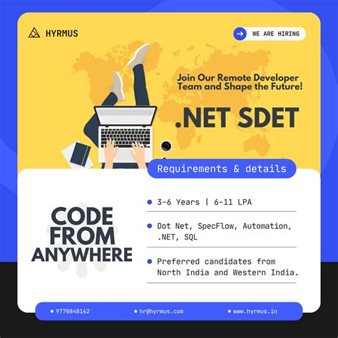 hyrmus on linkedin hiringnow dotnetdeveloper techjobs applynow