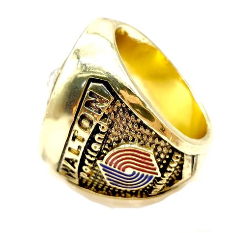 1977 Portland Trail Blazers Nba Finals Champs Walton Replica Ring