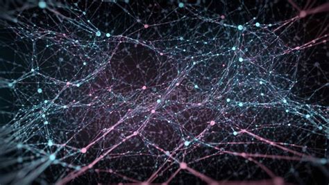 Futuristic Information Technology Abstract Dark And Blue Digital Background Generative Ai Stock