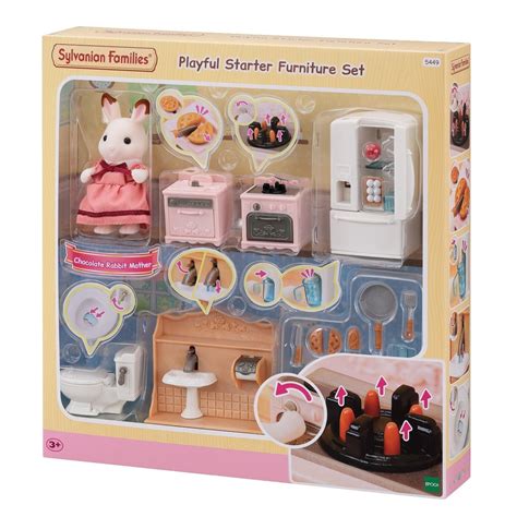 Sylvanian Families 5449 Playful Starter Furniture Set - Toys Hobbies