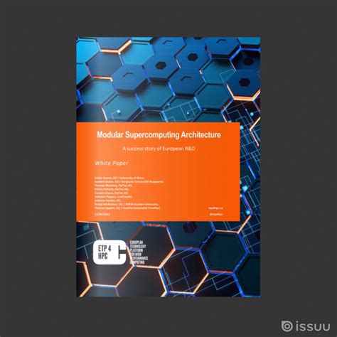 Etp4hpc European Technology Platform For Hpc On Linkedin Etp4hpc White