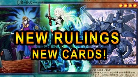 New Rulings For New Cards Rules For New Yugioh Cards Called By The