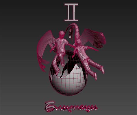 조디악 쌍둥이 3d 모델 30 Obj Max Free3d