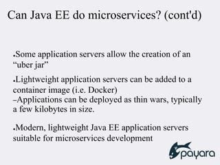 Demystifying Microservices For JavaEE Developers By Steve Millidge PPT