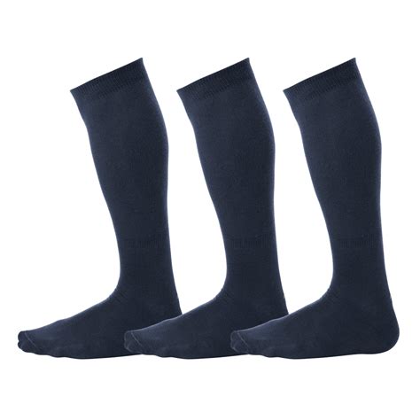 Pierre Henry Over The Calf Socks For Men 3 Pairs Cotton Over The