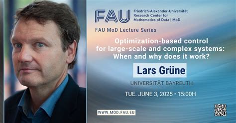 Fau Mod Lecture Optimization Based Control For Large Scale And Complex Systems When And Why