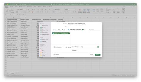 Excel File Is Locked For Editing Error And Solutions XSheets