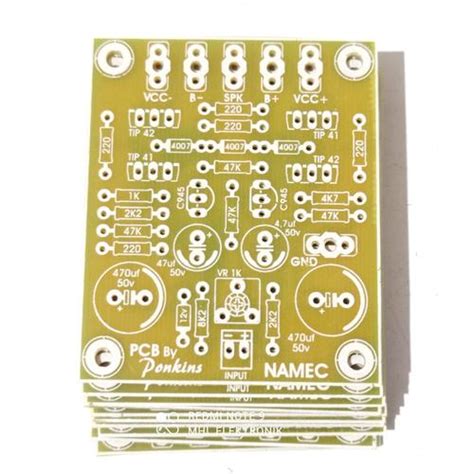 Jual Pcb Namec Kualitas Fiber Fr4 Kab Jember Mhl Elektronik