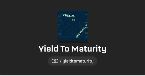 Yield To Maturity Yieldtomaturity · Soloto