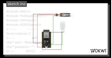 Mqtt Servo Motor Wokwi Esp32 Stm32 Arduino Simulator