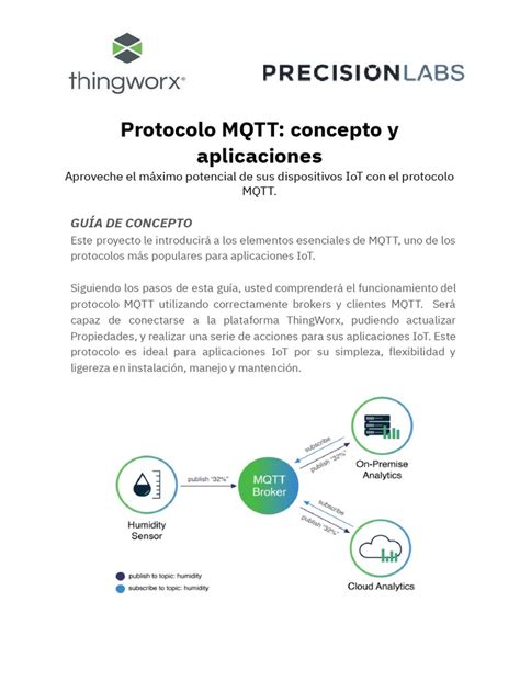 05 Protocolo Mqtt Pdf Internet De Las Cosas Calidad De Servicio