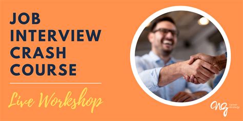 Job Interview Crash Course Workshop Ng Career Strategy