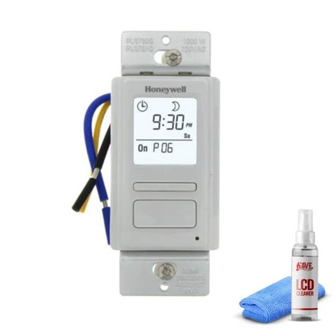 Honeywell Timer Switch With Sunrise Sunset Single Or 3 Way Lcd