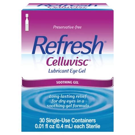 Refresh Celluvisc Lubricant Eye Drops 30 Ct Frys Food Stores