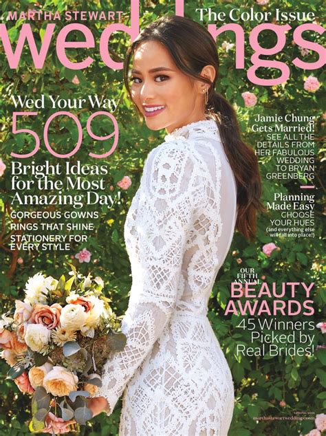 Jamie Chungs Wedding Dress In Martha Stewart Weddings 2016 Ps Fashion