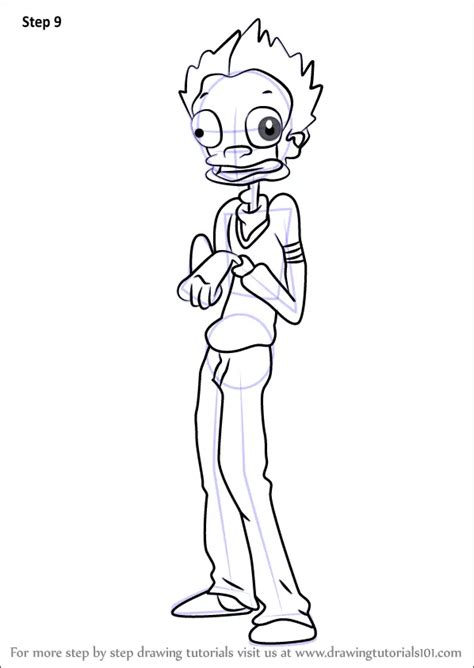 Learn How To Draw Gimpy From Undergrads Undergrads Step By Step Drawing Tutorials