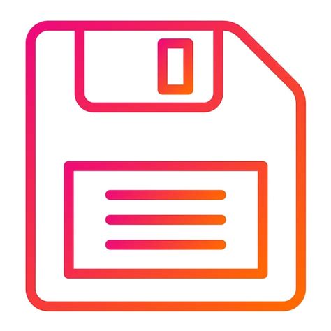 Premium Vector Floppy Disk Vector Icon Design Illustration