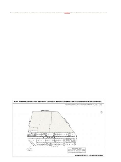 Plano Catastral Y Topografico Topografía Medición