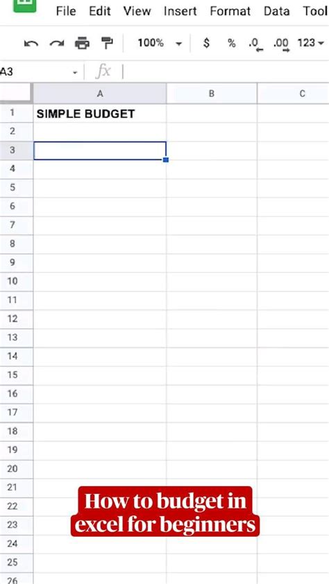 How To Budget In Excel For Beginners Artofit