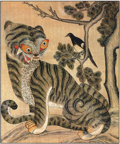 민화 까치 호랑이 그림의 매력