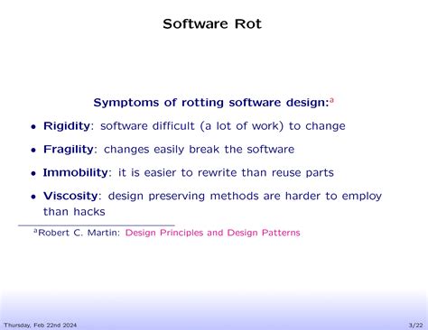 The SOLID Principles For Software Design PPT