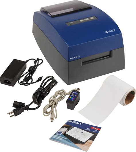 Brady Desktop Label Printer Pc Connected Full Color Inkjet 4 In Max