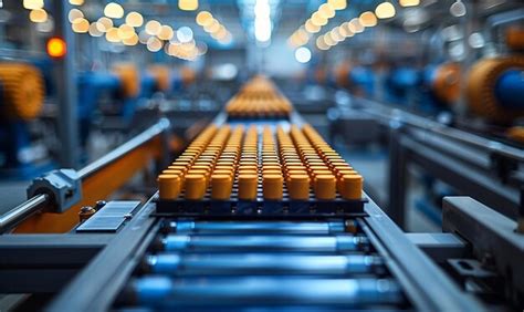 Electronic Device Manufacturing On The Assembly Line Premium Ai Generated Image