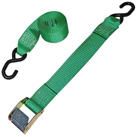 2 Inch Cam Buckle Strap With Vinyl Coated S Hooks Ratchetstrapsusa