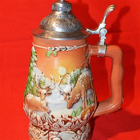 Ceramic Beer Stein Etsy