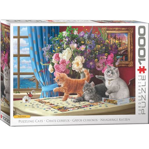 Puzzling Cats 1000 Piece Puzzle