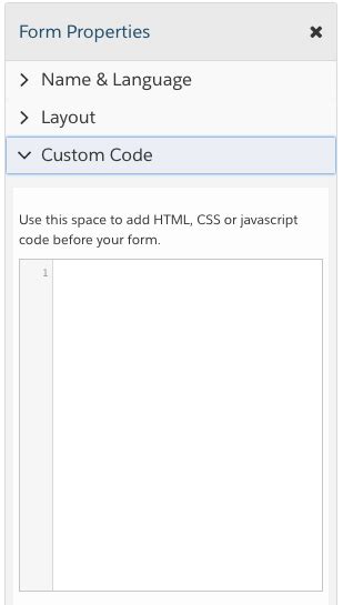 custom css formassembly resource center