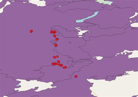 Python Intersect Points And Polygons In Shapely Geographic